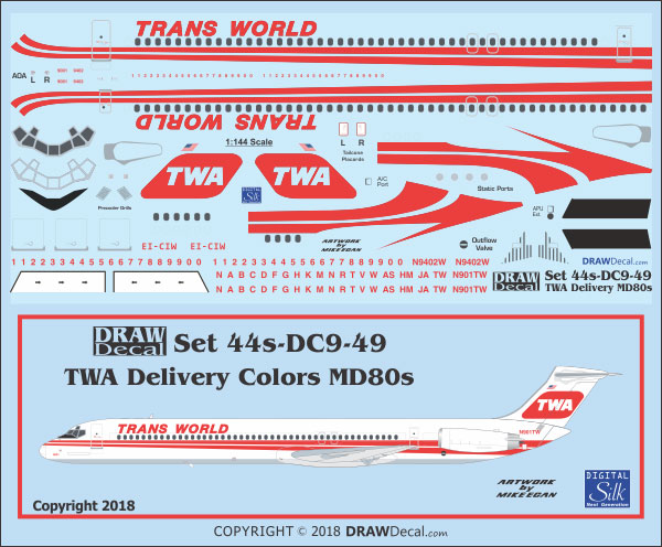 DW44-DC9-049-2-W | Airline Hobby Supplies