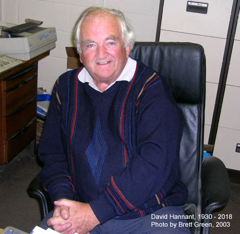 David Hannant, 1930 – 2018 | Airline Hobby Supplies