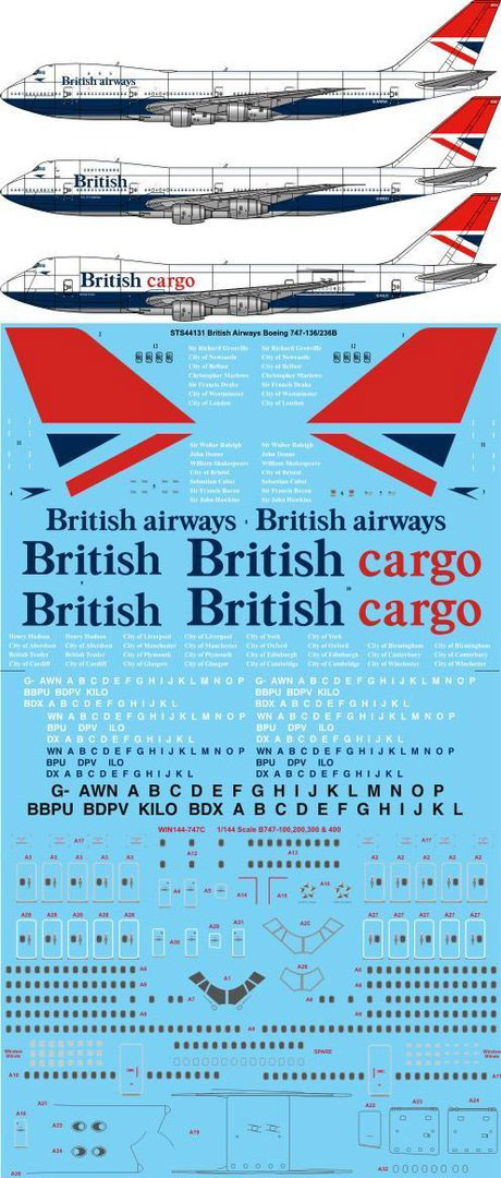 British Airways ‘Negus & Negus’ Releases | Airline Hobby Supplies