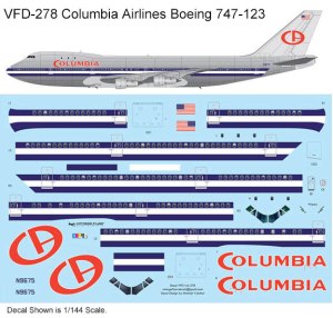 Vintage Flyer Boeing 747 Decal Releases | Airline Hobby Supplies